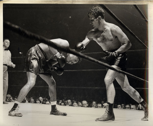 ARMSTRONG, HENRY-SAMMY ANGOTT WIRE PHOTO (1943) – JO Sports Inc.