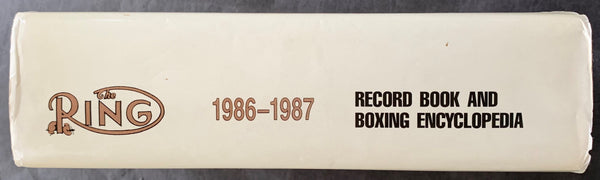 1986-87 RING RECORD BOOK (FINAL VOLUME-HIGH QUALITY) – JO Sports Inc.