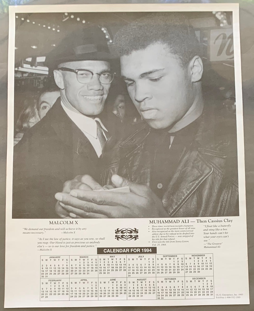 Malcolm X And Muhammad Ali Poster
