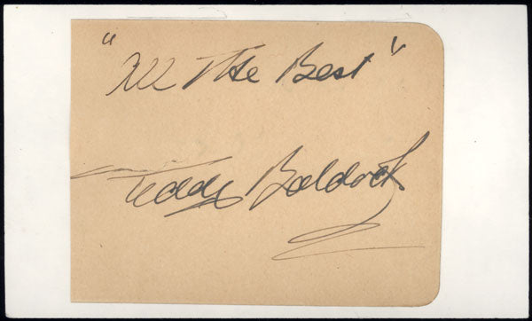 BALDOCK, TEDDY INK SIGNATURE – JO Sports Inc.