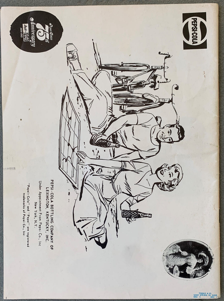 BOBICK, DUANE-WILLIE ANDERSON & DON FULLMER-ANDY KENDALL OFFICIAL PROG ...