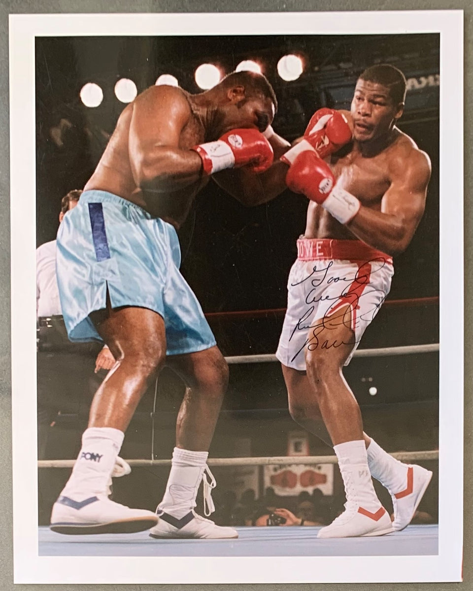 BOWE, RIDDICK VINTAGE SIGNED ORIGINAL PHOTO – JO Sports Inc.