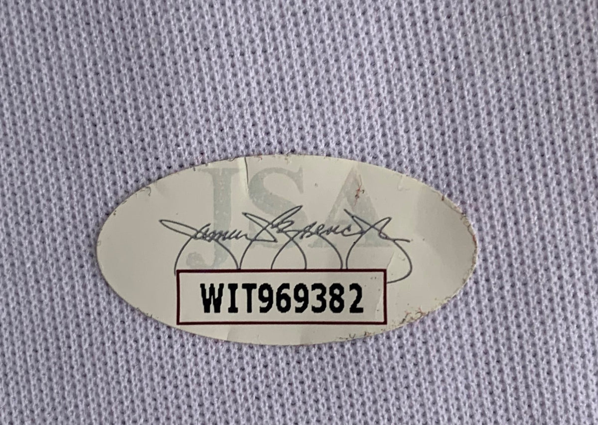 BOWE, RIDDICK SIGNED BOXING ROBE (JSA) – JO Sports Inc.