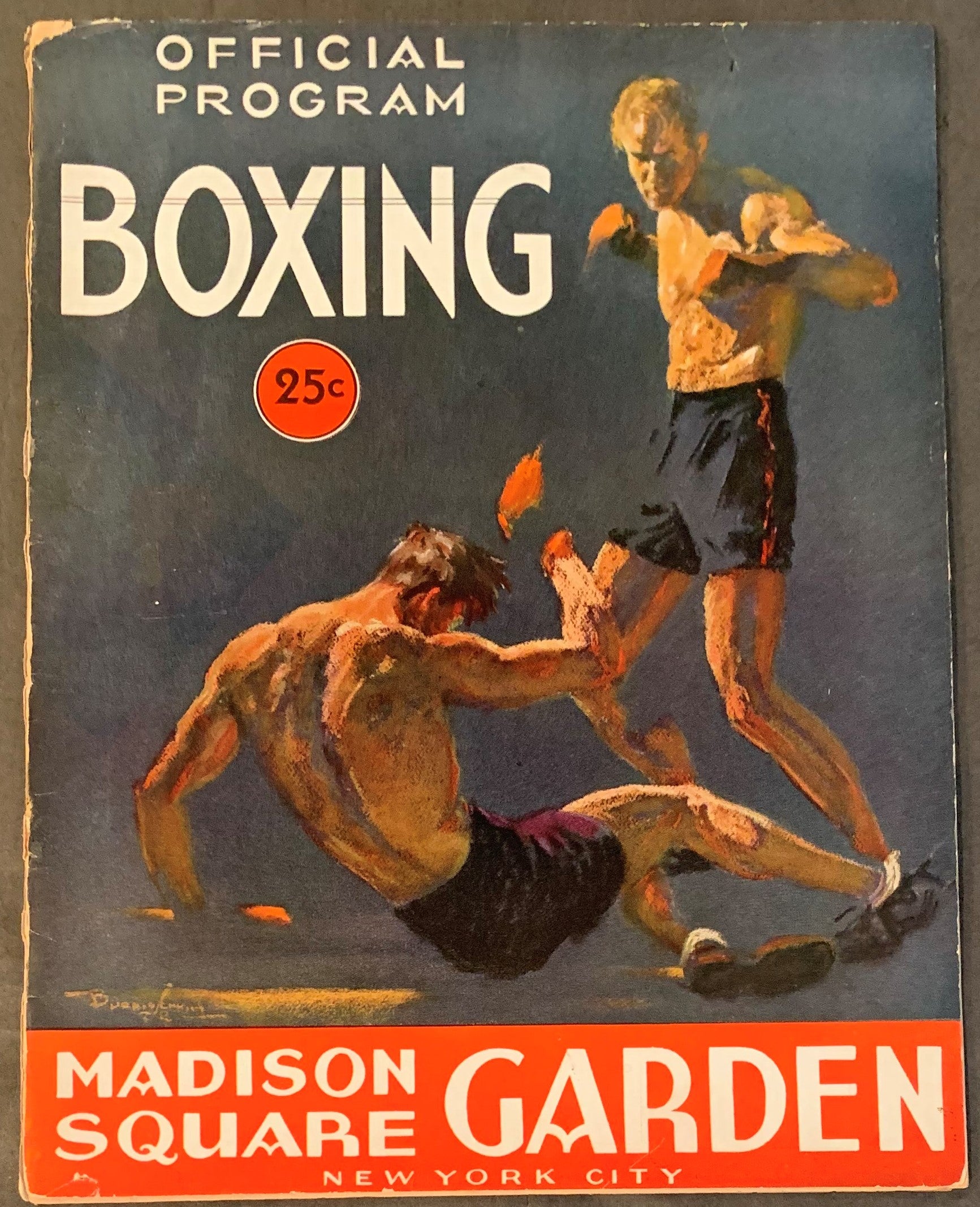 Max Baer And James Braddock Fight