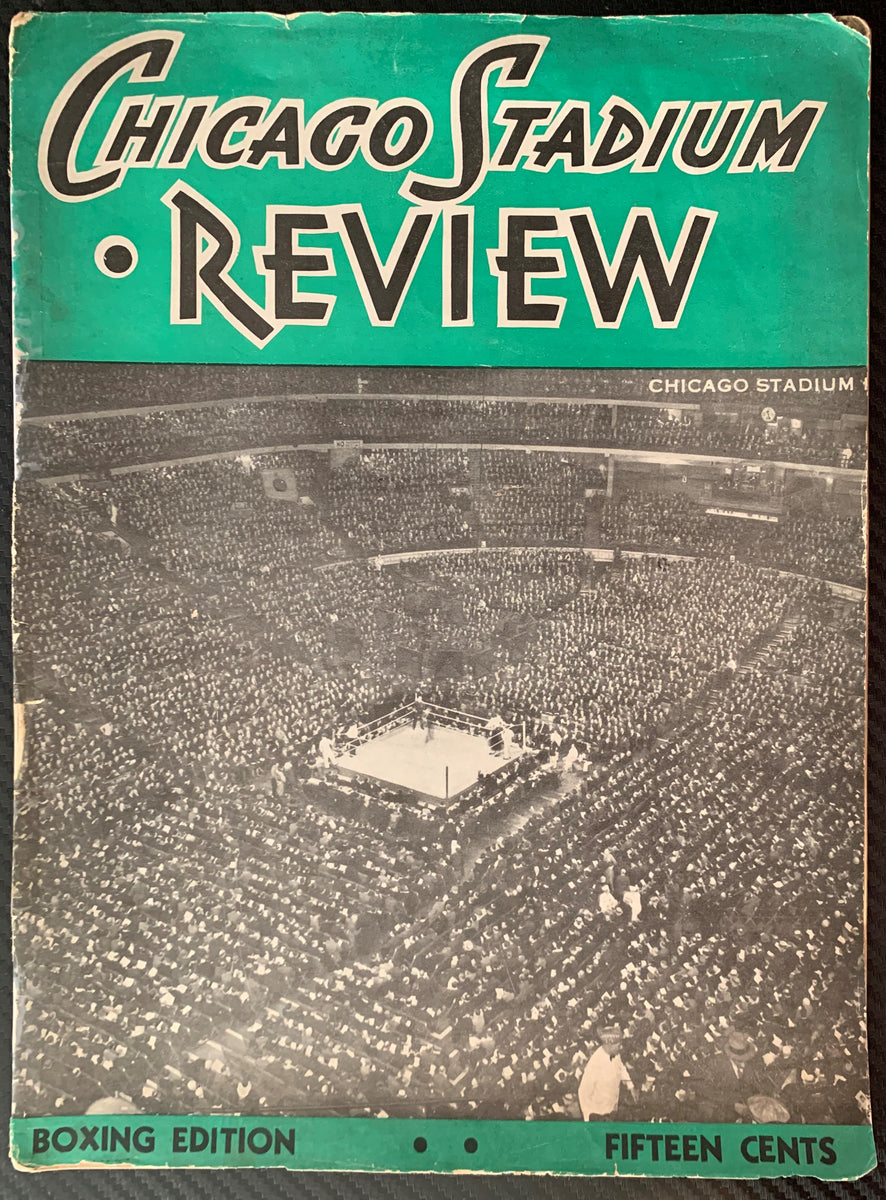 LEWIS, JOHN HENRY-RED BURMAN OFFICIAL PROGRAM (1936) – JO Sports Inc.