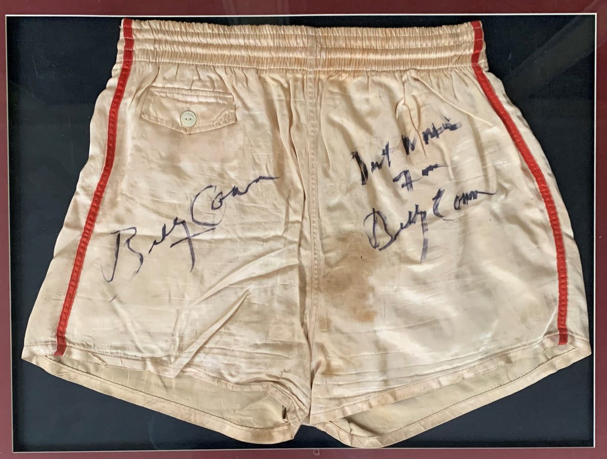 CONN, BILLY DUAL SIGNED FIGHT TRUNKS (EX DUKE HOTT COLLECTION) – JO ...