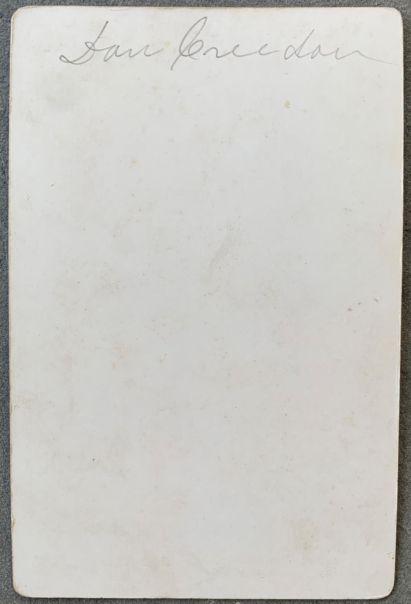 CREEDON, DAN ORIGINAL CABINET CARD (1880'S-JOHN WOOD) – JO Sports Inc.