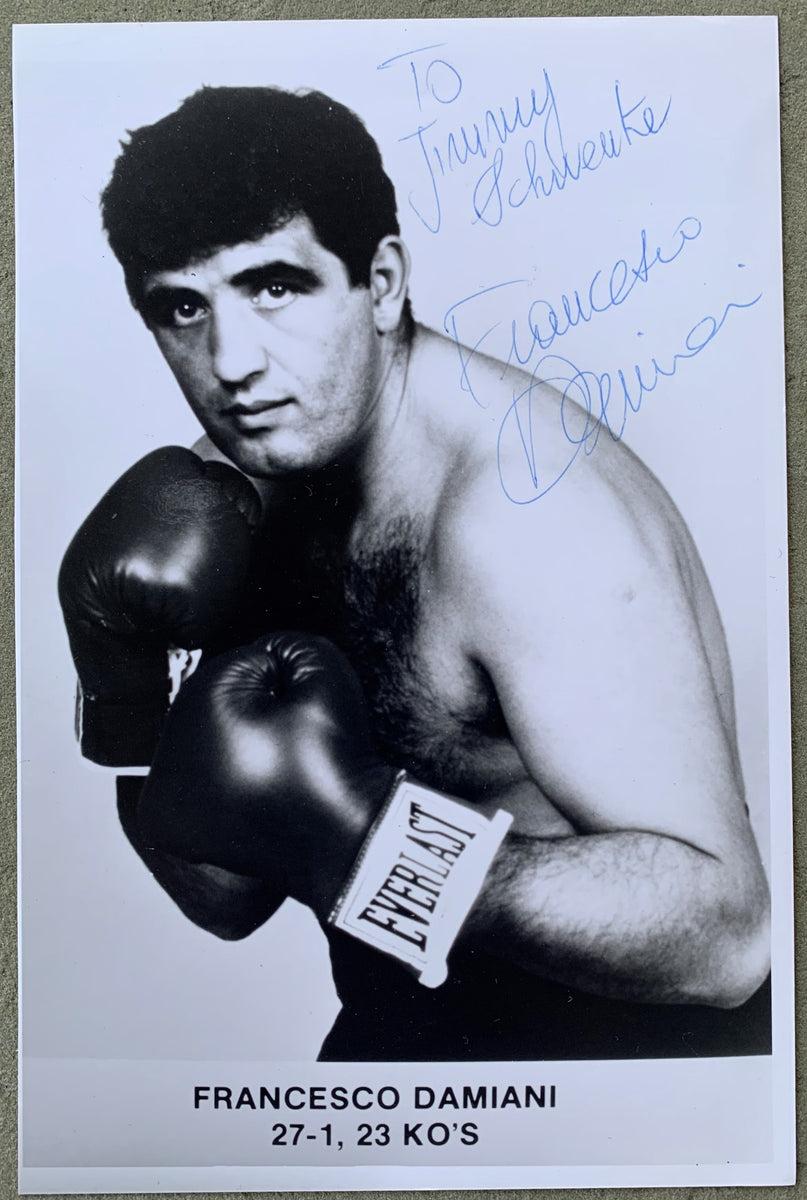 DAMIANI, FRANCESCO SIGNED PHOTO – JO Sports Inc.