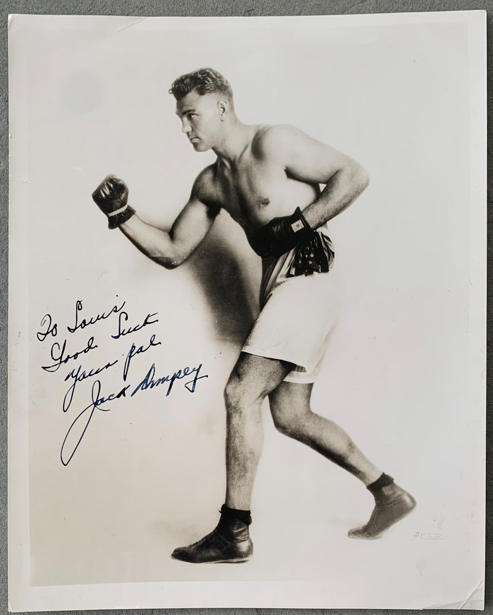 DEMPSEY, JACK SIGNED PHOTO – JO Sports Inc.