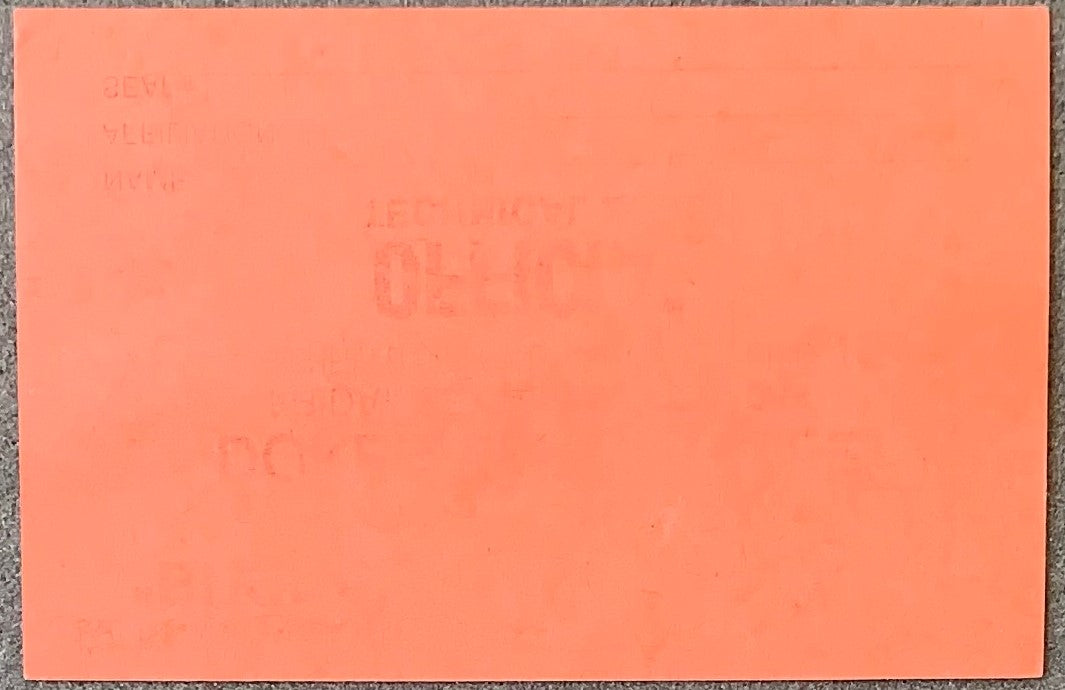 DOKES, MICHAEL-GERRIE COETZEE ON SITE OFFICIAL PASS (1983) – JO Sports Inc.