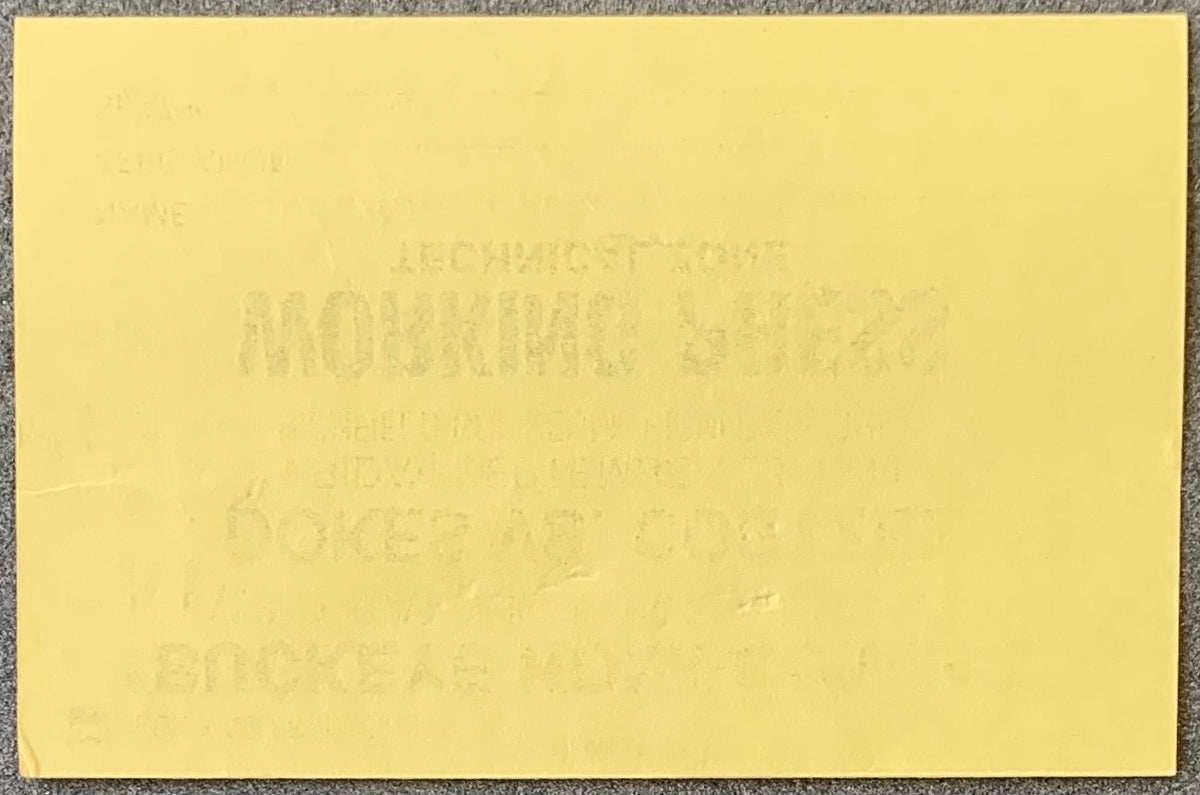DOKES, MICHAEL-GERRIE COETZEE WORKING PRESS PASS (1983) – JO Sports Inc.
