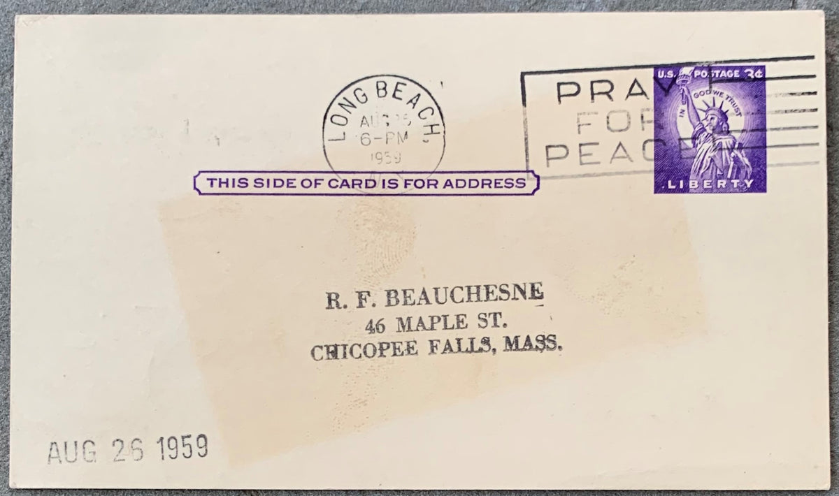 GOLDSTEIN, RUBY SIGNED INDEX CARD – JO Sports Inc.