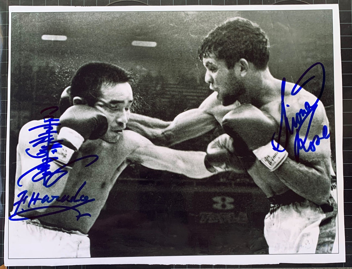ROSE, LIONEL & FIGHTING HARADA SIGNED PHOTO – JO Sports Inc.