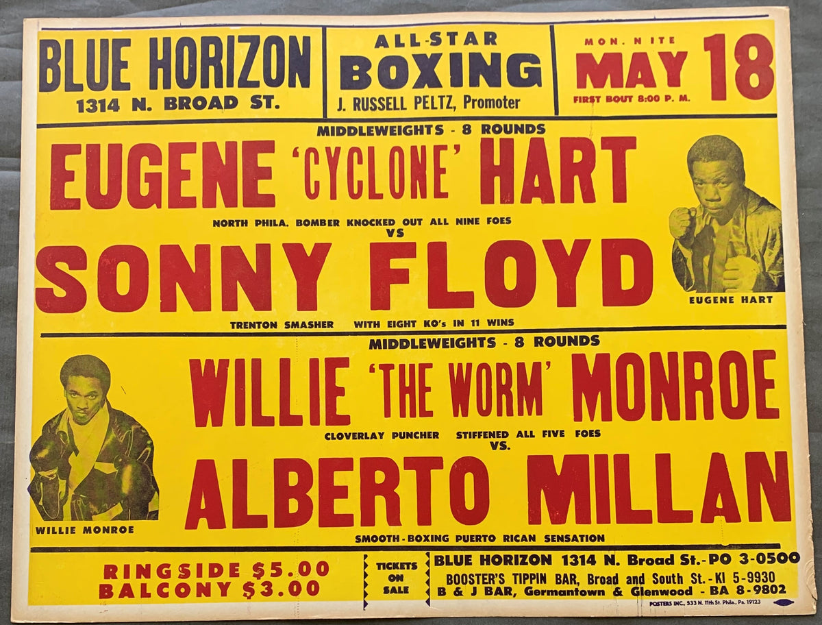 HART, EUGENE "CYCLONE"-SONNY FLOYD & WILLIE "THE WORM" MONROE-ALBERTO ...