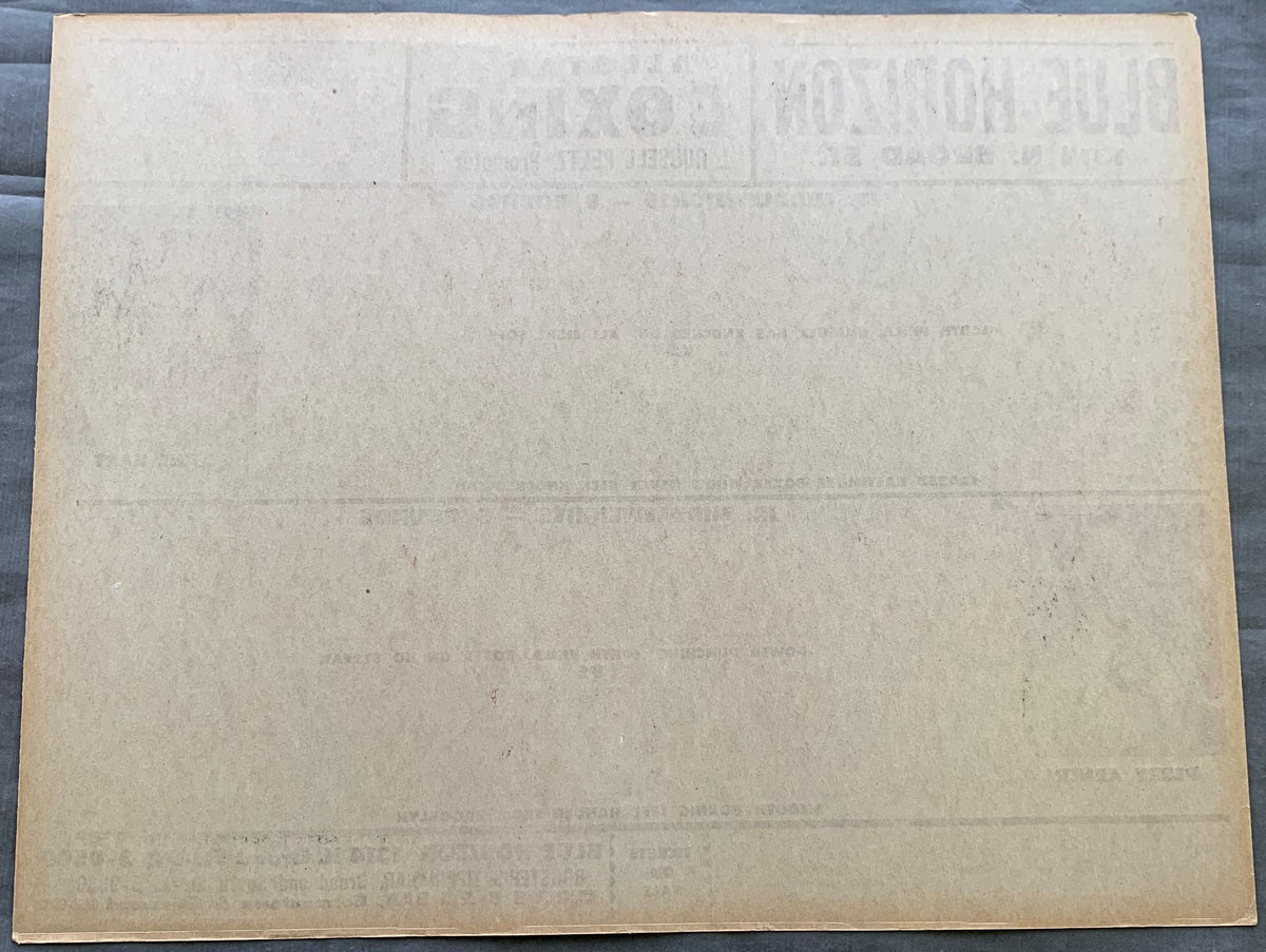 HART, EUGENE "CYCLONE"-VERNON MASON ON SITE POSTER (1970) – JO Sports Inc.