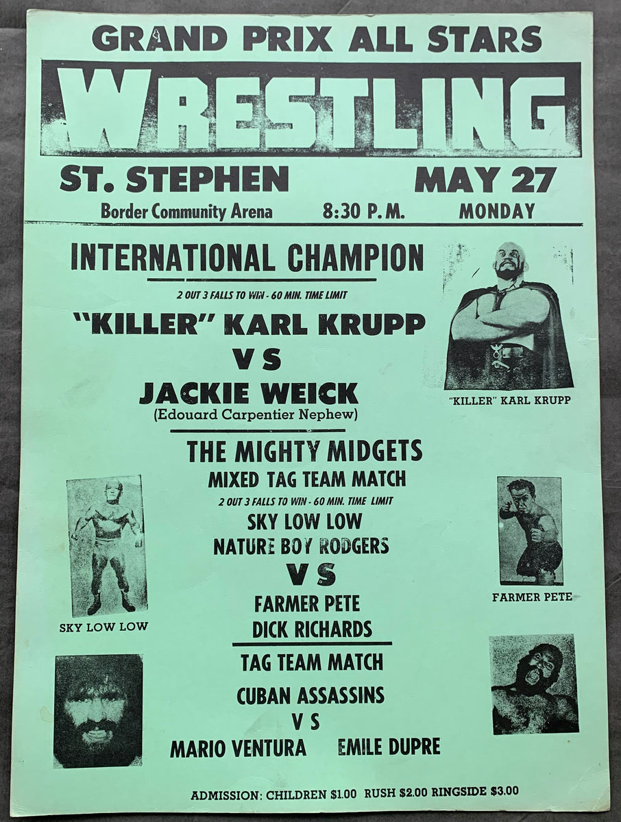 KRUPP, KILLER KARL-JACKIE WEICK & SKY LOW LOW & NATURE BOY RODGERS-FAR ...