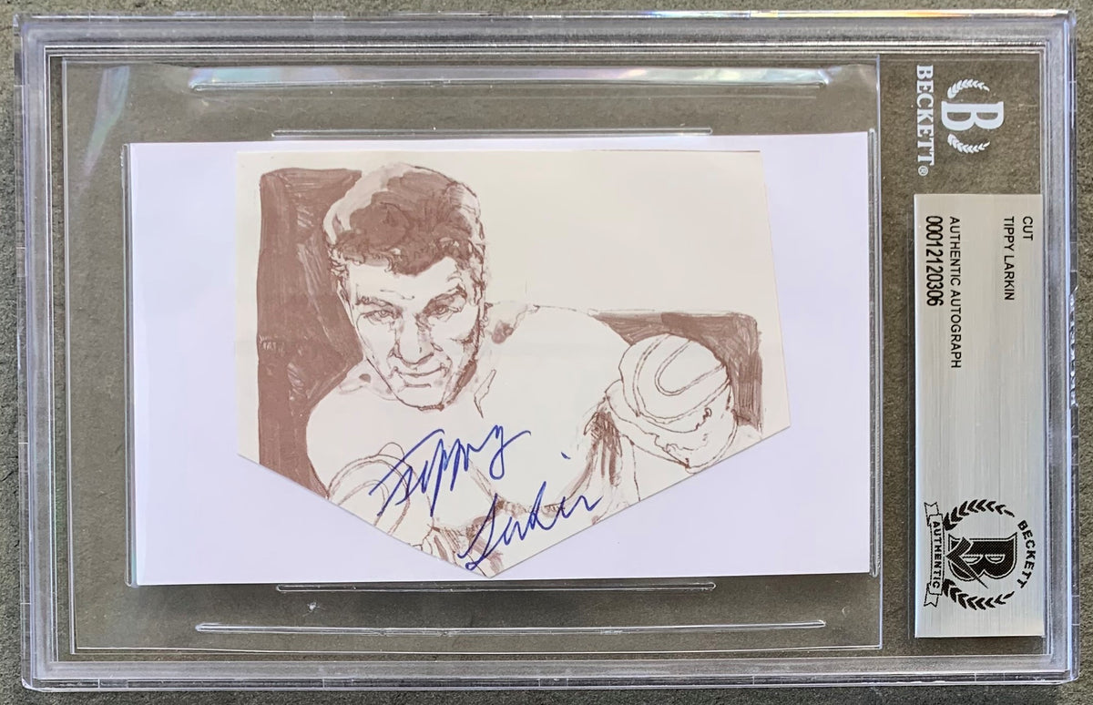 LARKIN, TIPPY INK SIGNATURE (BECKETT) – JO Sports Inc.
