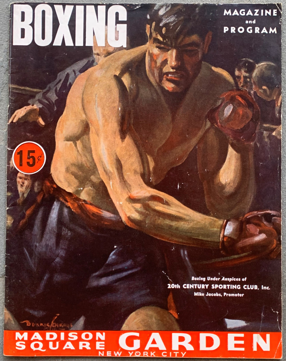 LOUIS, JOE-ABE SIMON II OFFICIAL PROGRAM (1942) – JO Sports Inc.