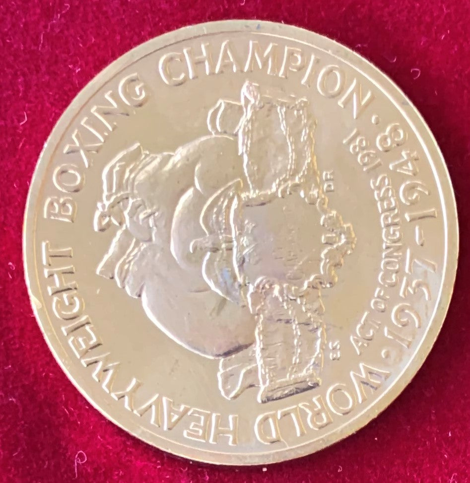 LOUIS, JOE SOUVENIR COIN (1981) – JO Sports Inc.