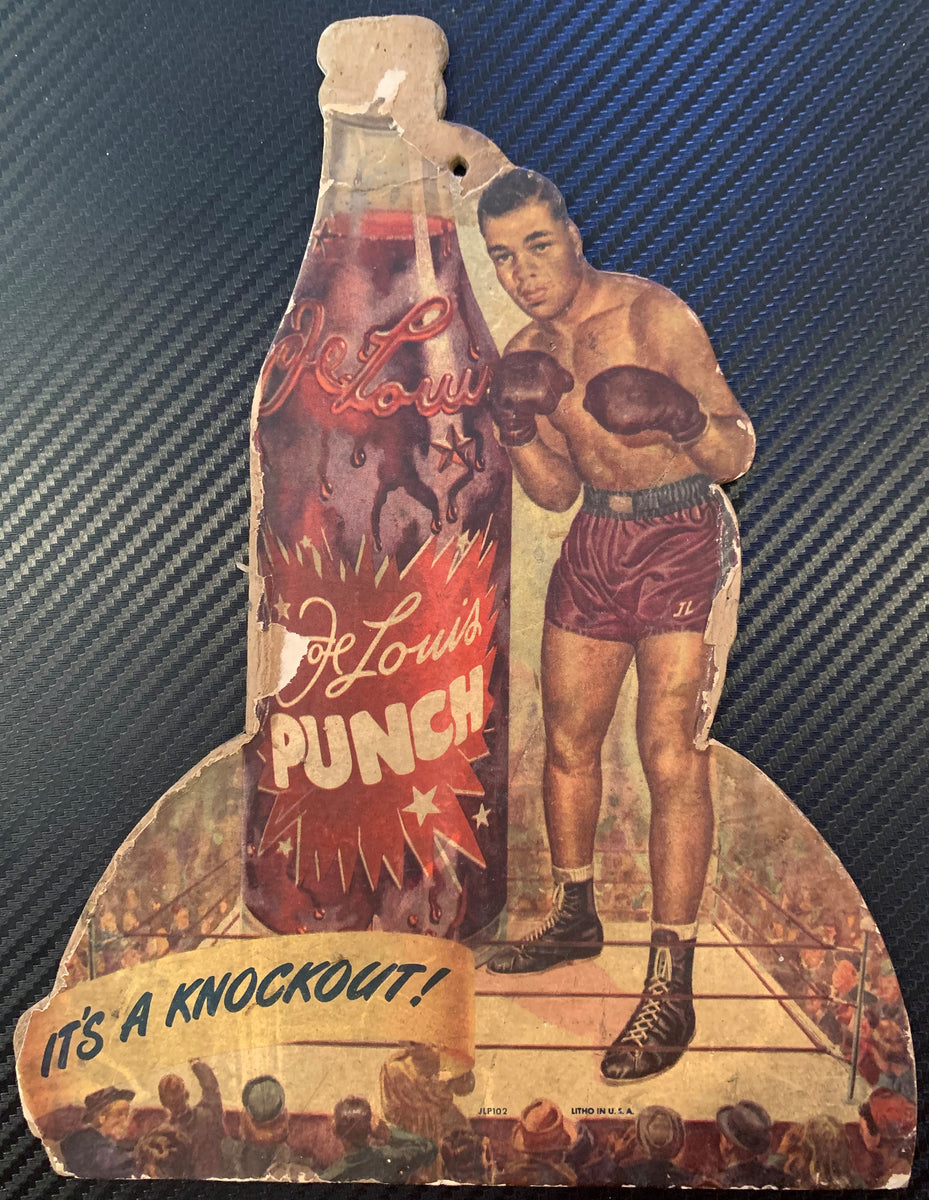 LOUIS, JOE PUNCH ADVERTISING HANGER – JO Sports Inc.