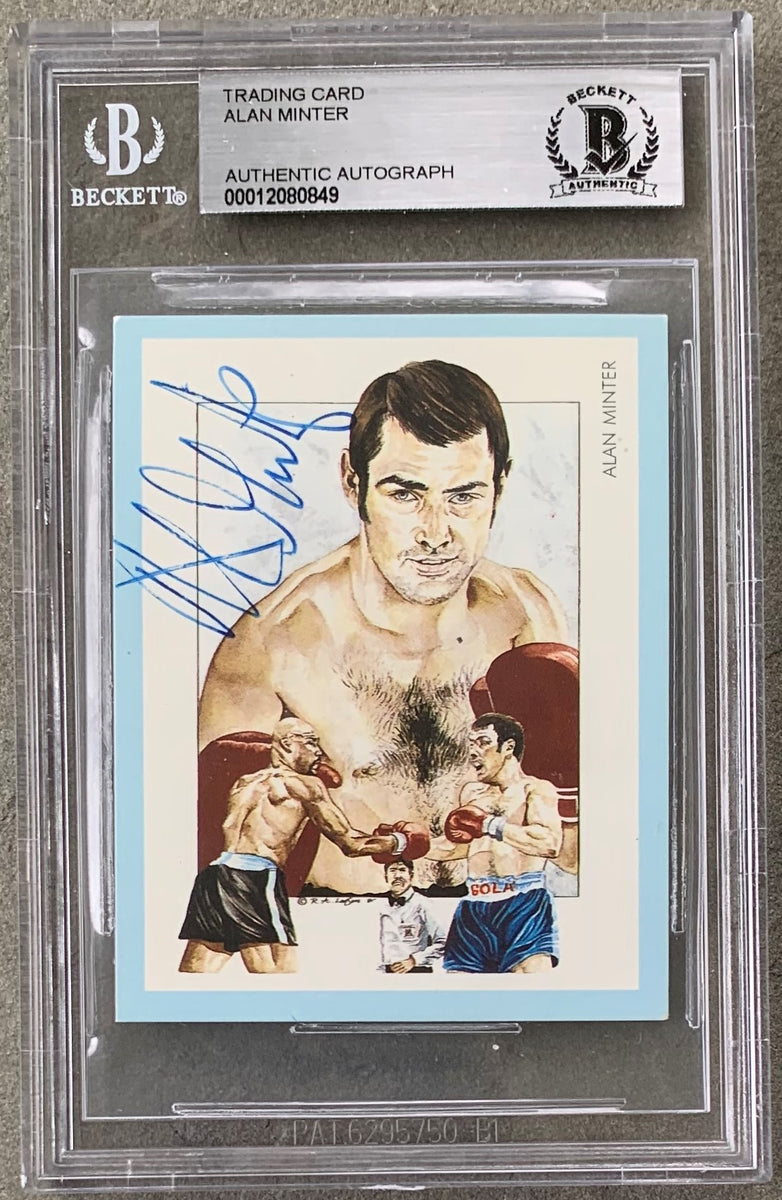 MINTER, ALAN SIGNED 1991 VICTORIA GALLERY TRADING CARD (BECKETT) – JO ...