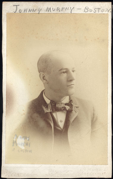 MURPHY, JOHNNY ORIGINAL PANEL CARD PHOTO (CIRCA 1880's) – JO Sports Inc.