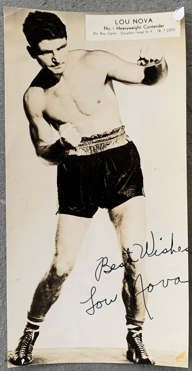 NOVA, LOU SIGNED PHOTO – JO Sports Inc.