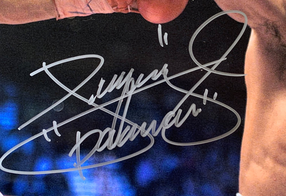 PACQUIAO, MANNY SIGNED LARGE FORMAT ACTION PHOTO – JO Sports Inc.