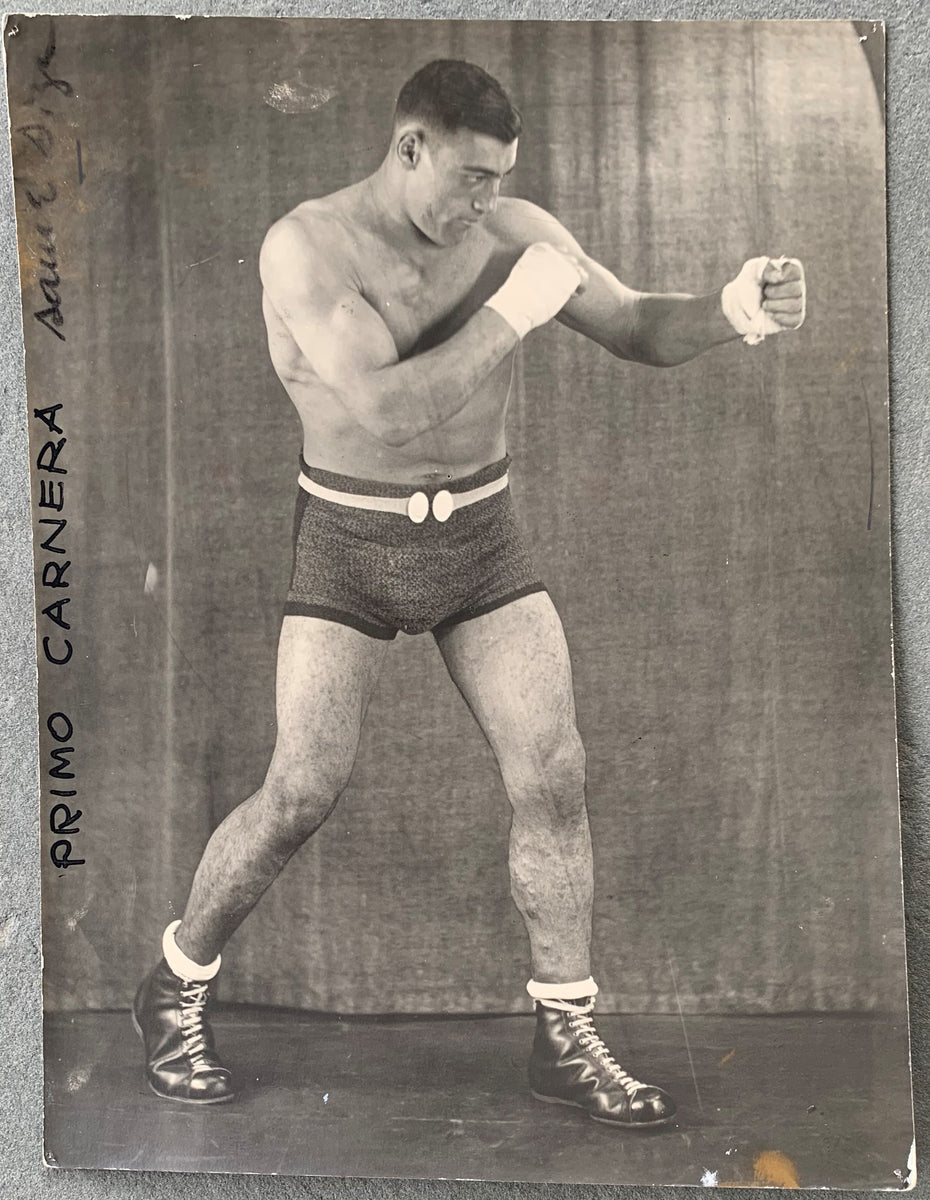 CARNERA, PRIMO ORIGINAL PROMOTIONAL PHOTO – JO Sports Inc.