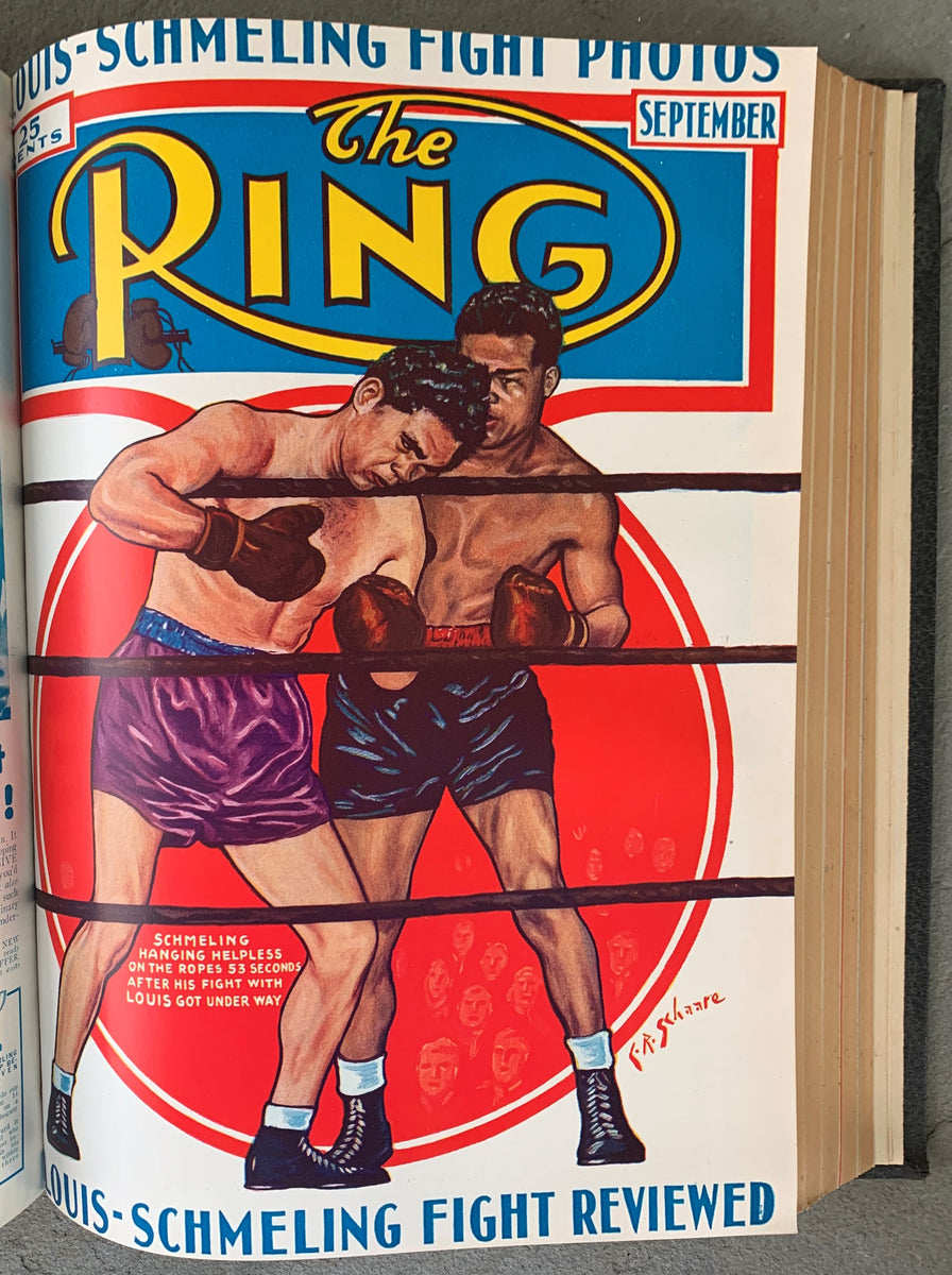 RING MAGAZINE BOUND VOLUME (1938) – JO Sports Inc.