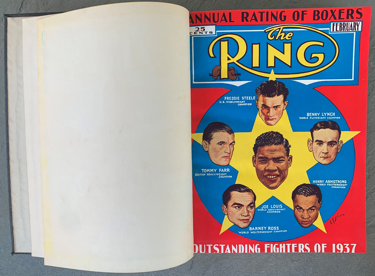RING MAGAZINE BOUND VOLUME (1938) – JO Sports Inc.