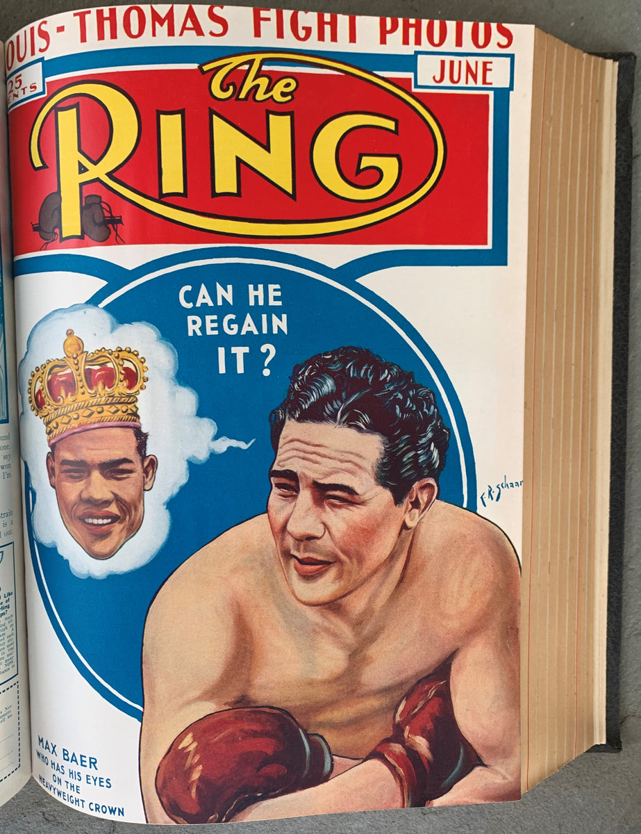 RING MAGAZINE BOUND VOLUME (1938) – JO Sports Inc.