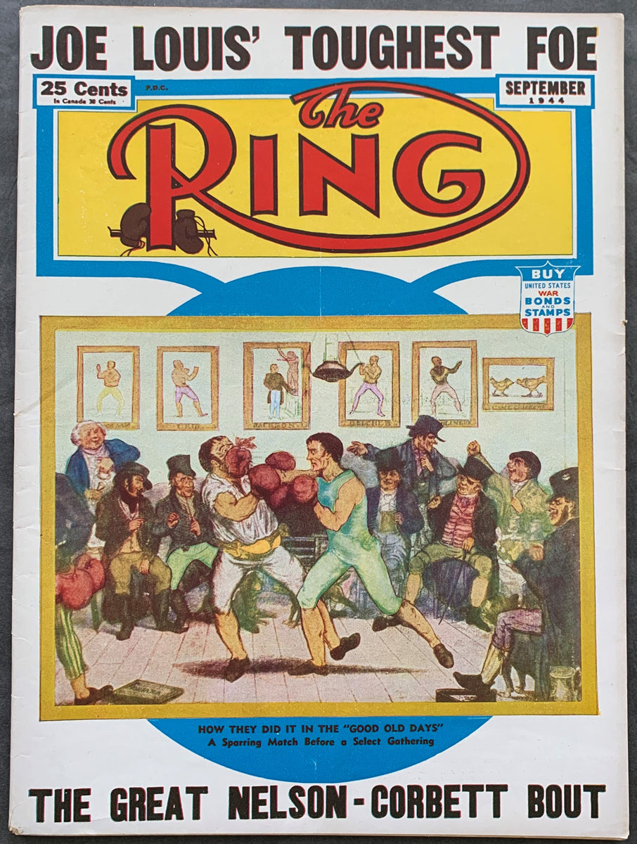 RING MAGAZINE SEPTEMBER 1944 – JO Sports Inc.