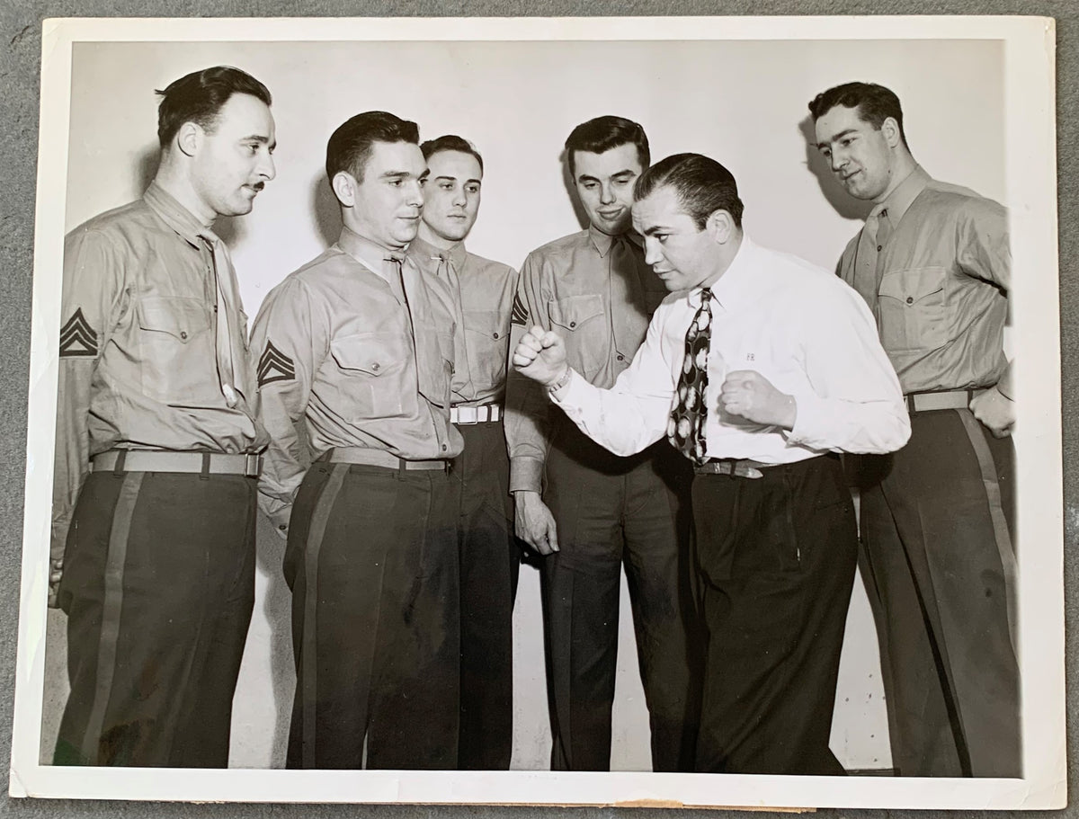 ROSS, BARNEY ORIGINAL WIRE PHOTO (1942) – JO Sports Inc.
