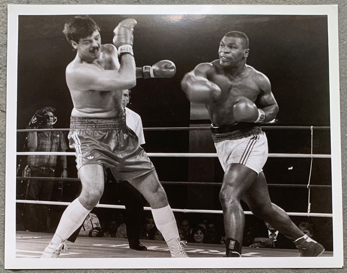TYSON, MIKE-JOHN ALDERSON ORIGINAL ACTION PHOTOGRAPH (1985) – JO Sports ...