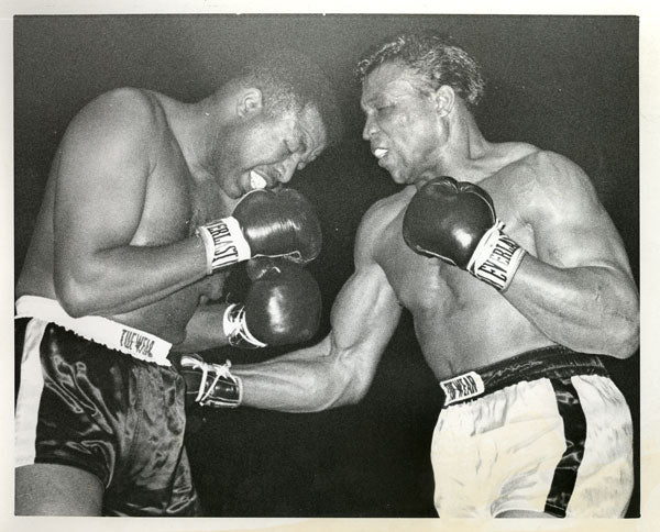 WILLIAMS, CLEVELAND "BIG CAT"-BEN BLACK WIRE PHOTO (1966) – JO Sports Inc.