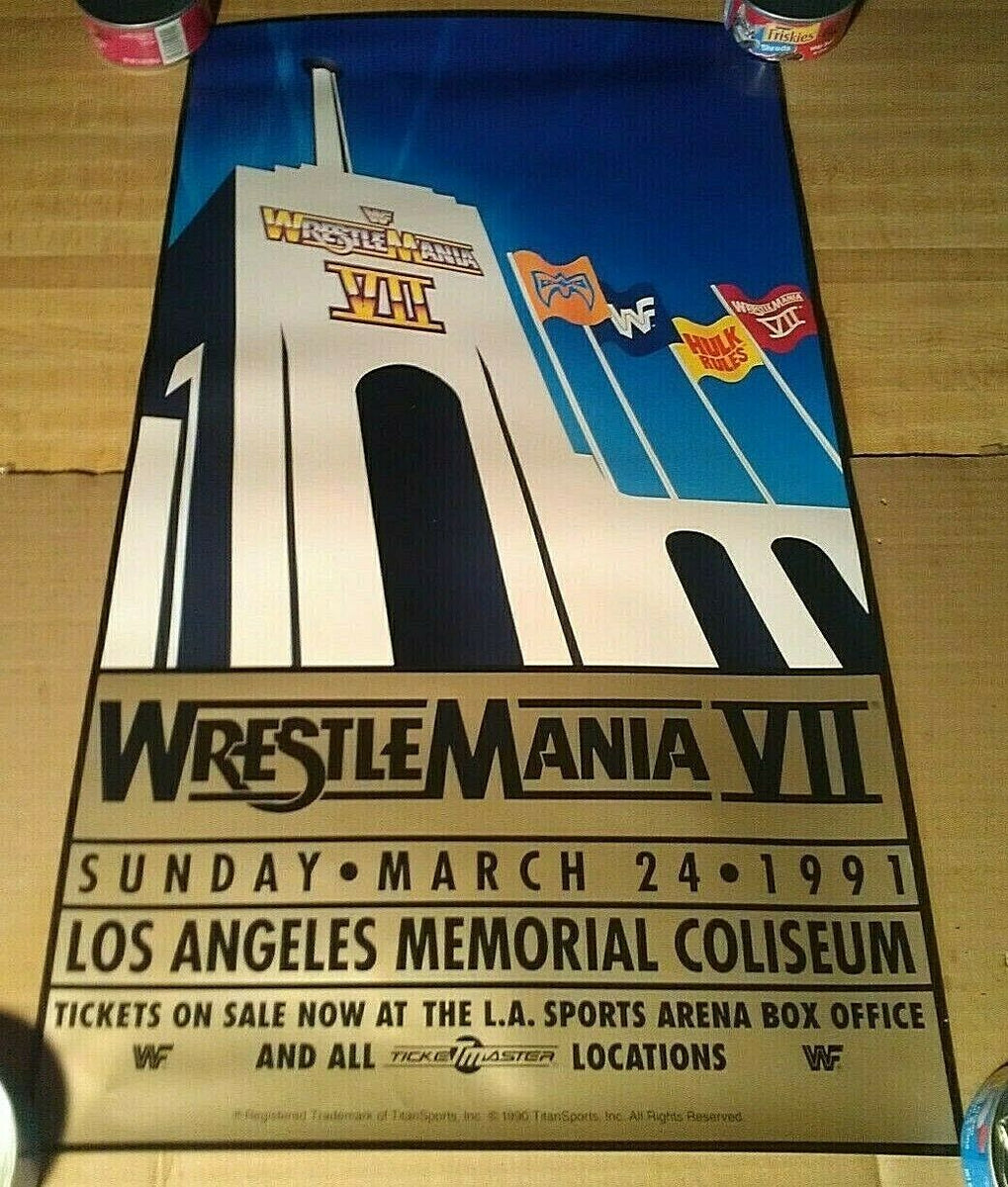 Wrestlemania 7 Card
